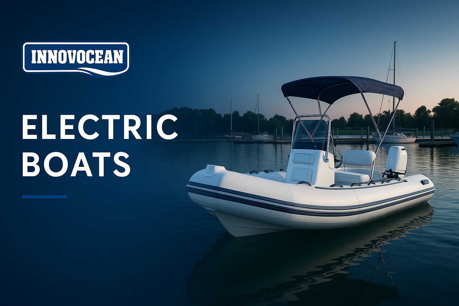 Electric Inflatable Boats | INNOVOCEAN™ MAC380 Electric – INNOVOCEAN Boats